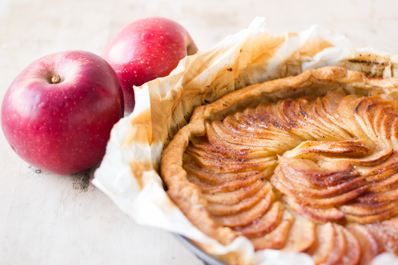 Tarte aux pommes - Recette - Cerise et Potiron - Primeur Lyon