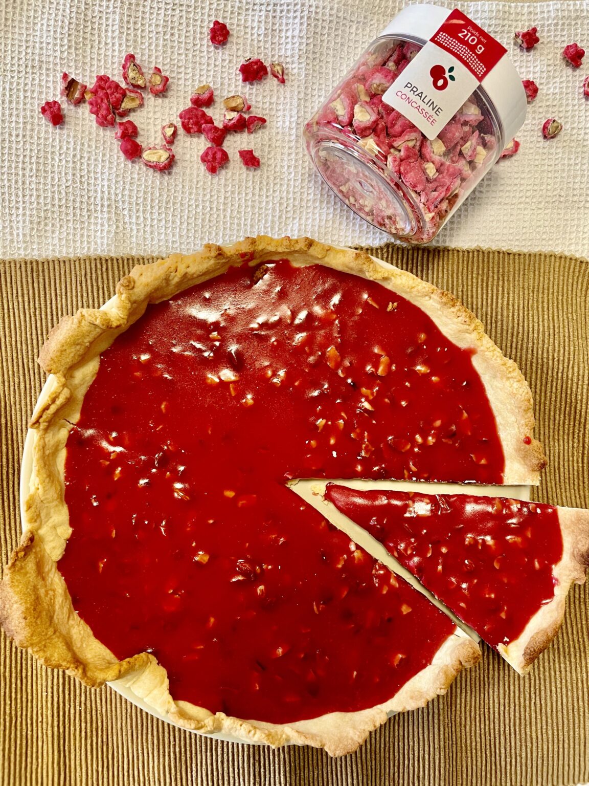 Tarte à la praline- Cerise et Potiron - Primeur Lyon